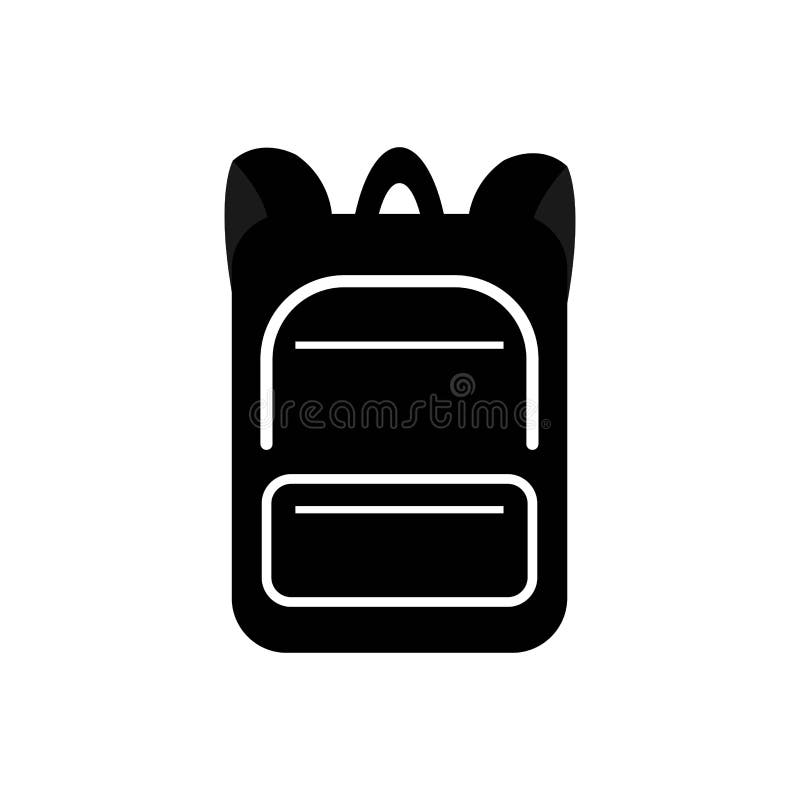 Logo cartable illustration de vecteur. Illustration du bagage - 196917162