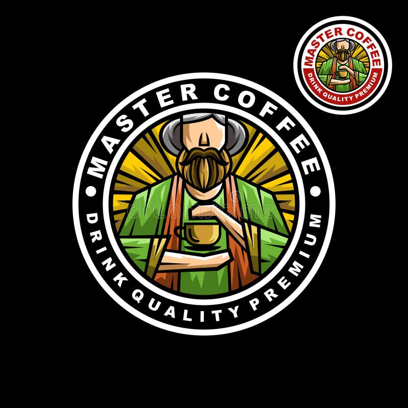 Logo Master Coffee Vector stock vector. Illustration of master - 271968516