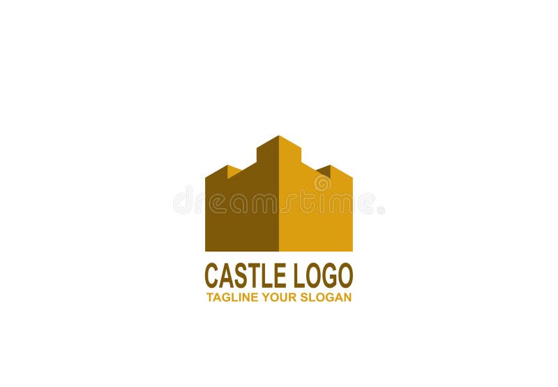 Castle Logo Vector Design. Icon Illustration Graphic Design. Stock ...