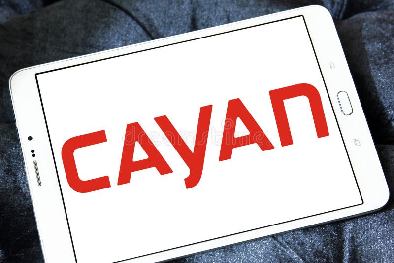 Cayan payment system logo editorial stock image. Image of motto - 119645854