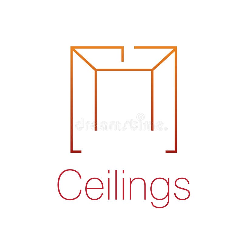 The Logo Of The Ceilings, Floors Stock Vector - Illustration of ...