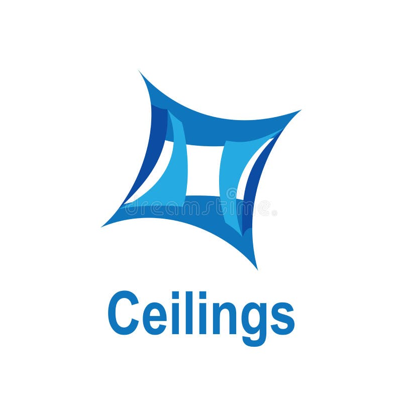 The Logo Of The Ceilings, Floors Stock Vector - Illustration of ...