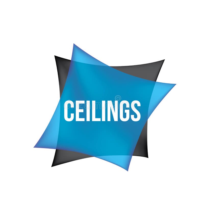The Logo of Ceilings, Floors Stock Vector - Illustration of element ...