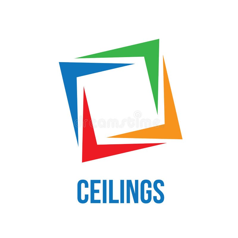 The Logo of Ceilings, Floors Stock Vector - Illustration of ceramics ...