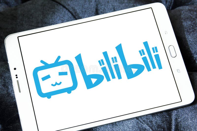 Bilibili platform logo editorial photography. Image of advertisement ...