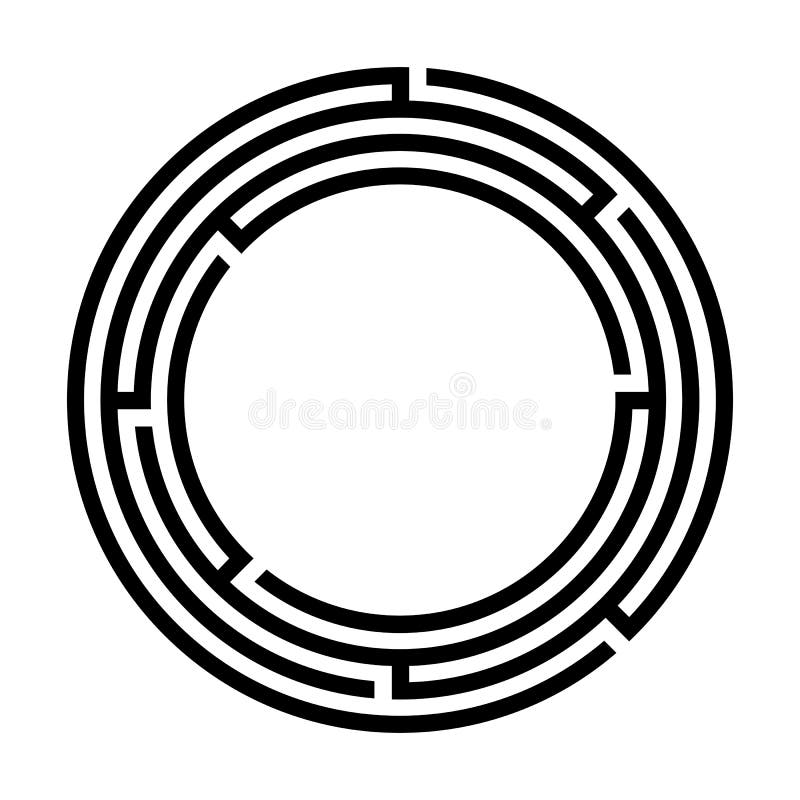 Labirinto Circolare Illustrazioni, Vettoriali E Clipart Stock – (3,517 ...