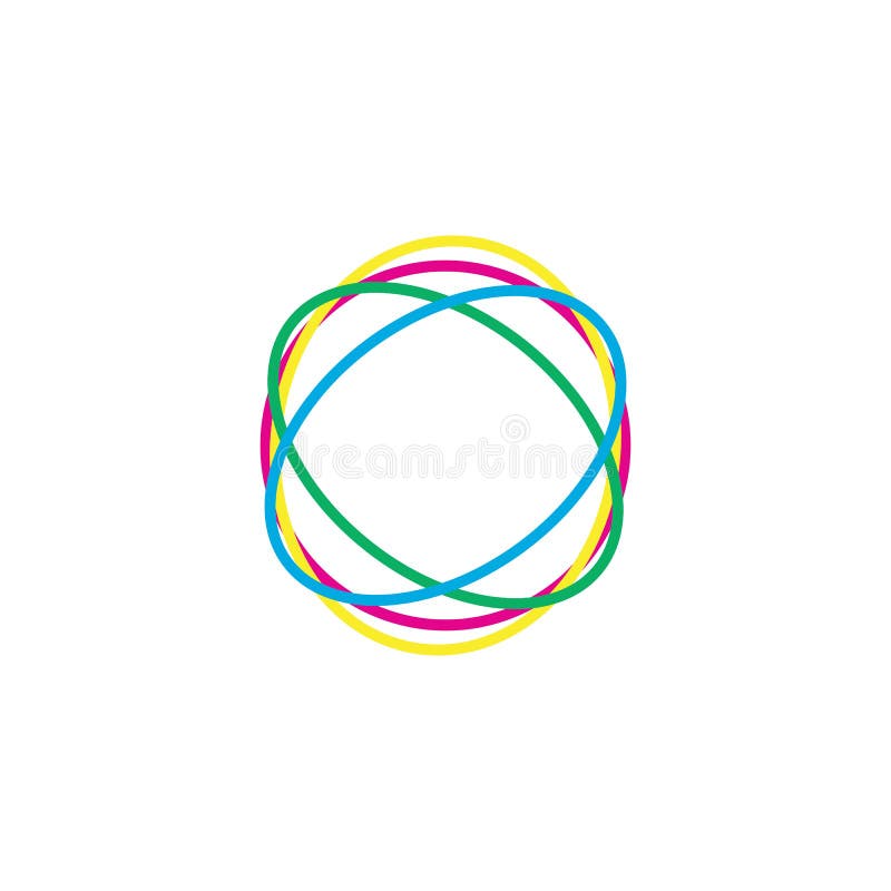 Logo circulaire illustration de vecteur. Illustration du étiquette ...