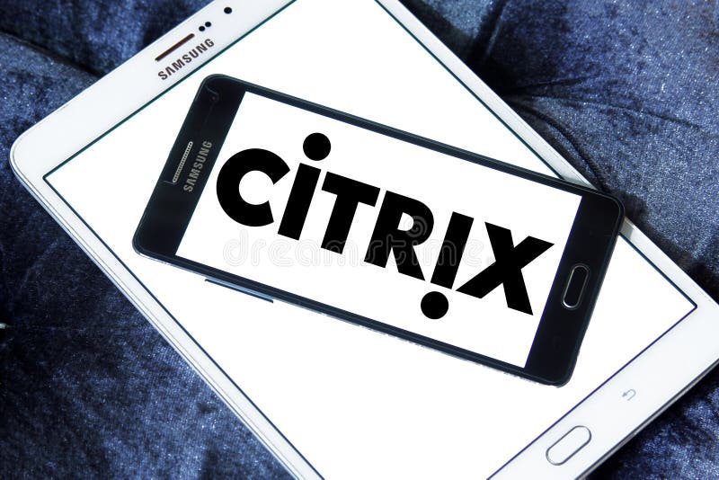 Citrix Systems logo editorial photography. Image of server - 106108892