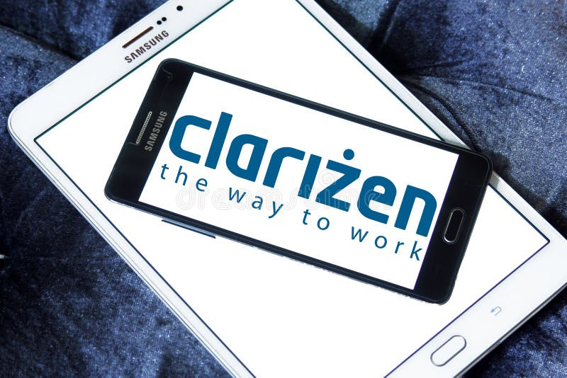 Clarizen company logo editorial photo. Image of icon - 102741231