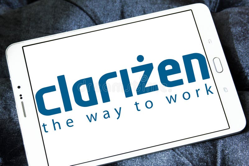 Clarizen company logo editorial stock photo. Image of softwares - 102740918