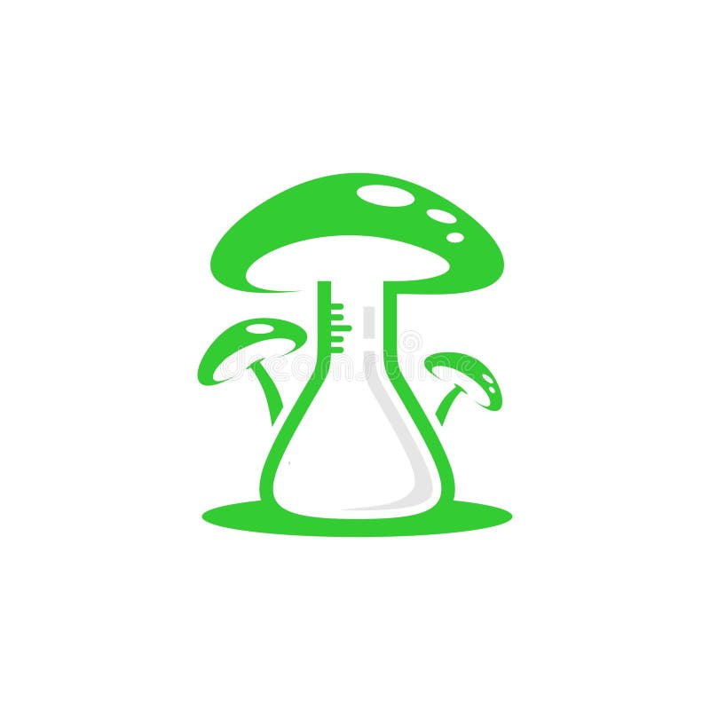 Mushroom Lab Logo Stock Illustrations – 15 Mushroom Lab Logo Stock ...