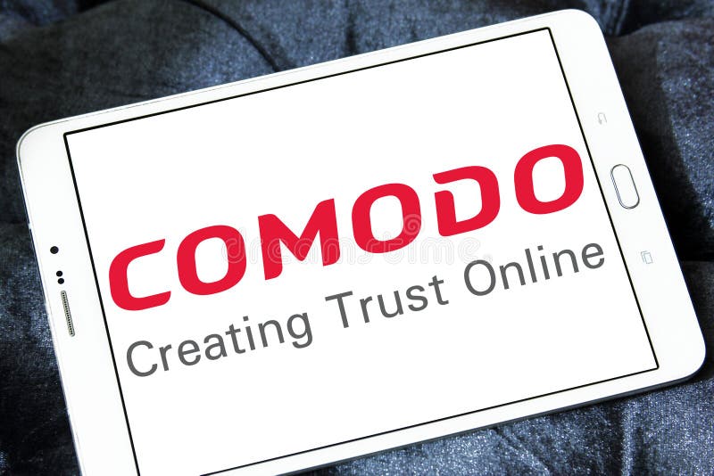 Comodo Group logo editorial photo. Image of mobile, certificates ...