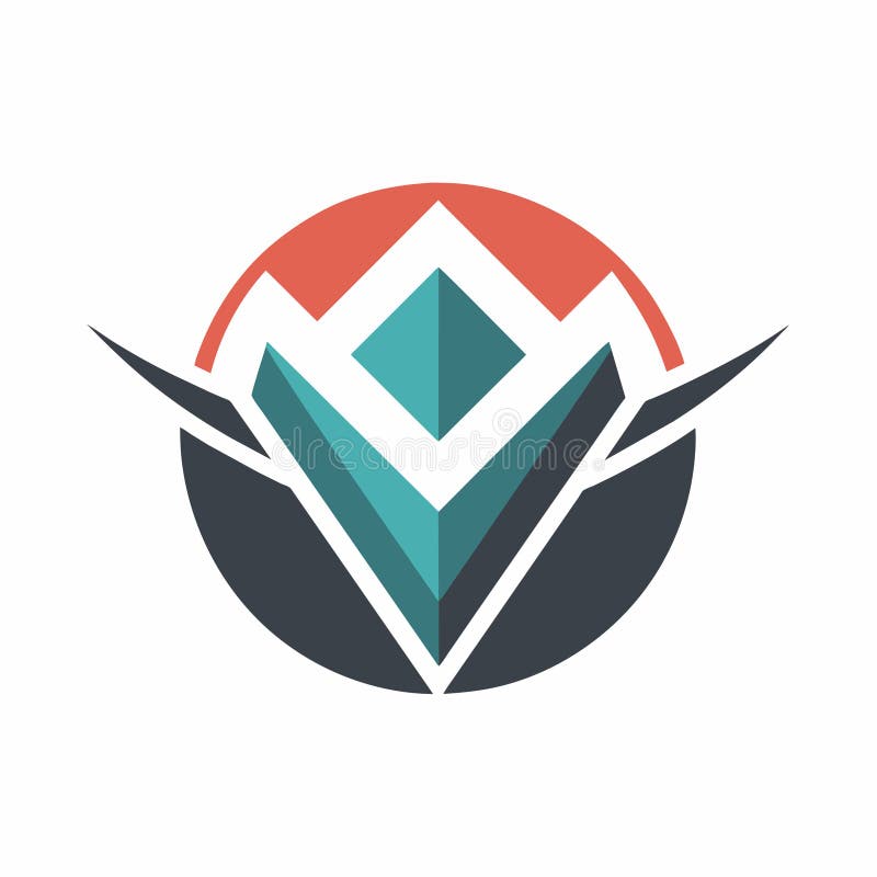 A Logo for a Company Showcasing a Geometric Design with Clean Lines and ...