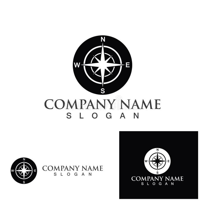 Logo Compas Signes Et Symboles Vectoriel Illustration de Vecteur ...