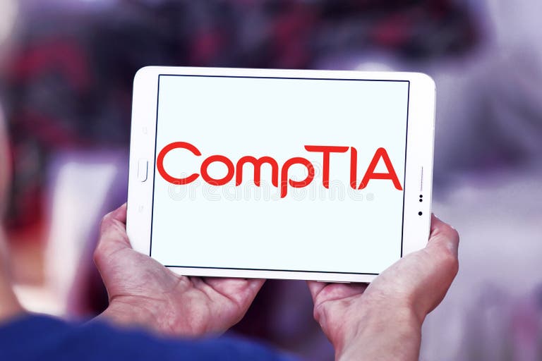 CompTIA logo editorial stock image. Image of logotype - 102034759