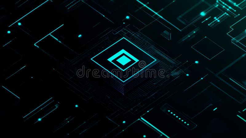 Logo for a Computer Company, Minimalist Design, Clean Lines and Shapes ...