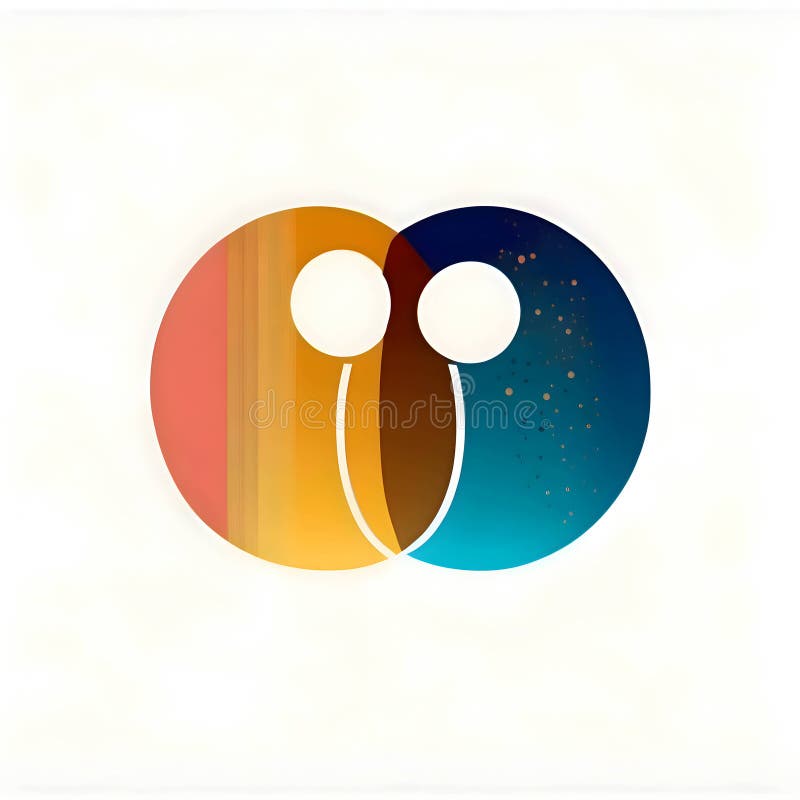Two Circles Logo Stock Illustrations – 607 Two Circles Logo Stock ...