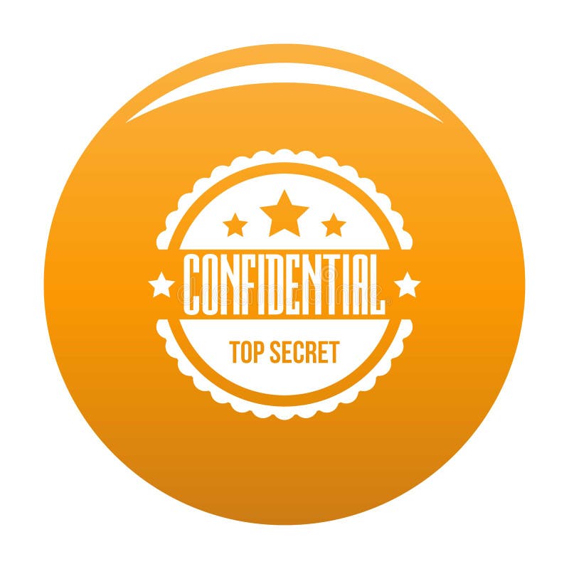 Logo Confidentiel, Style Simple Illustration Stock - Illustration du ...