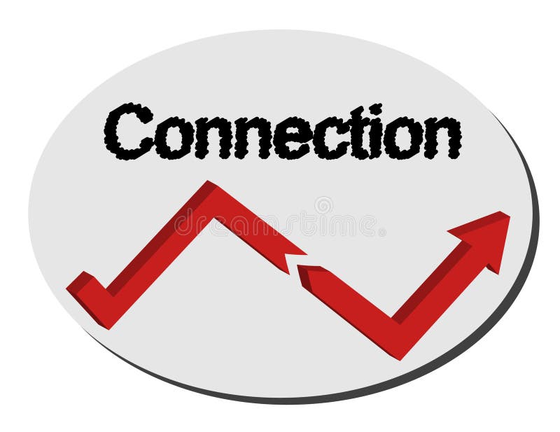 Logo connection stock vector. Illustration of light, internet - 8026831