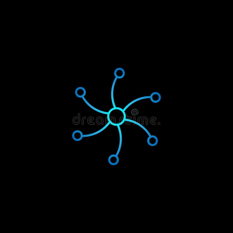 Connection Unity Tech Logo Design Stock Vector - Illustration of ...