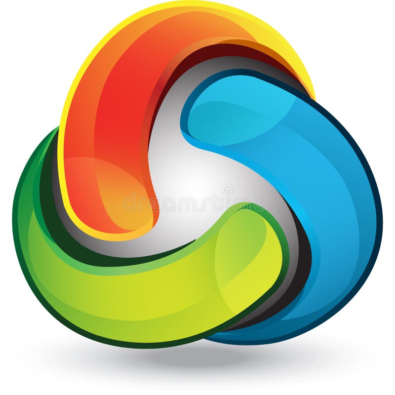 Logo of Crafted C with Metallic Colors. Stock Vector - Illustration of ...