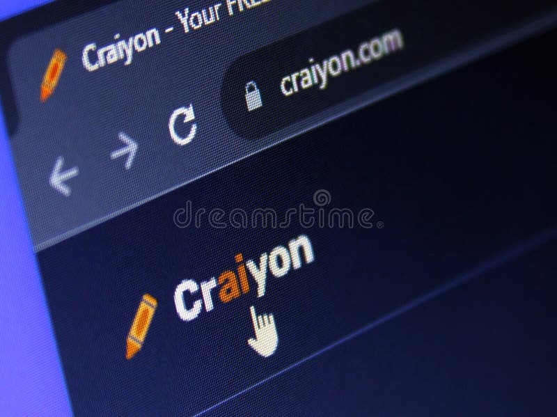 Craiyon ai image generator editorial photo. Image of editorial - 299332066