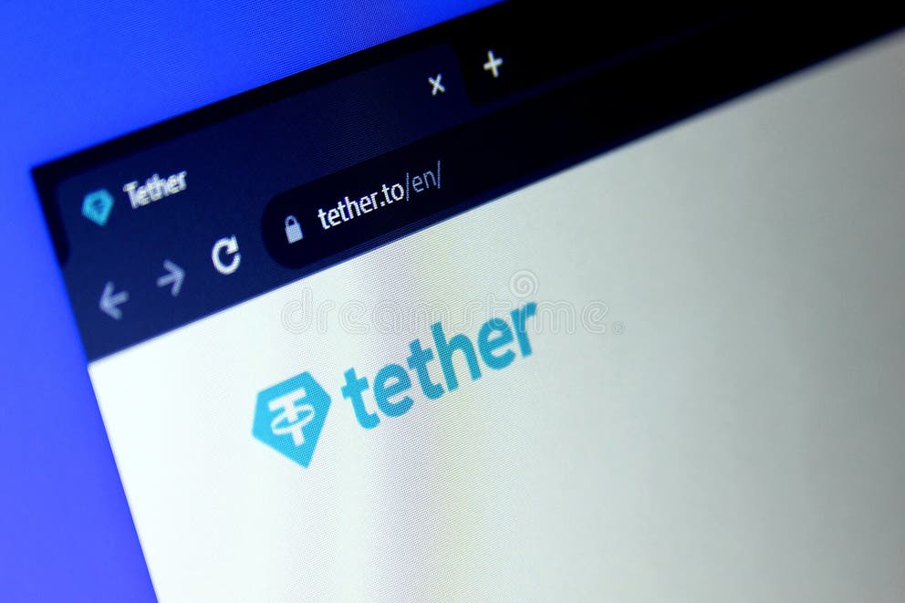 Tether usdt coin editorial photo. Image of operations - 299023651