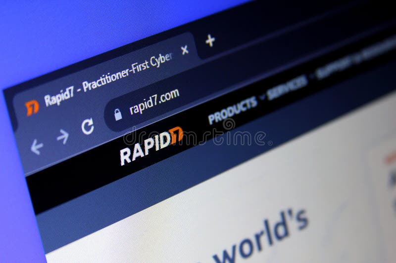 Rapid7 Cyber Security Company Editorial Image - Image of corporation ...
