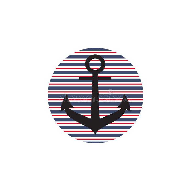 Logo d'ancre illustration de vecteur. Illustration du ancre - 39719243