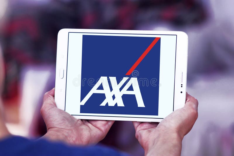 Logo d'assurance d'Axa image éditorial. Image du munich - 95529220