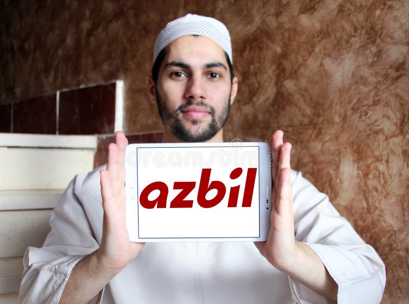 Logo d'Azbil Corporation photo éditorial. Image of symbole - 118824176