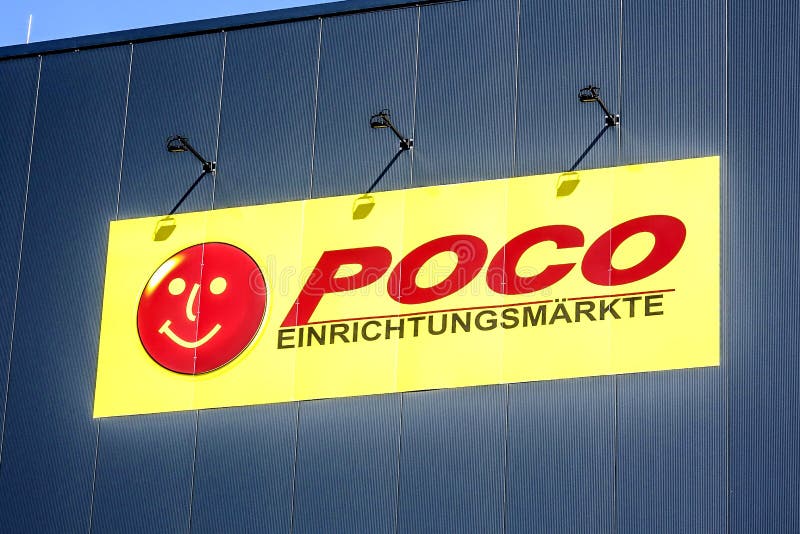 Logo d'escompteur de POCO image éditorial. Image du logo - 118109305