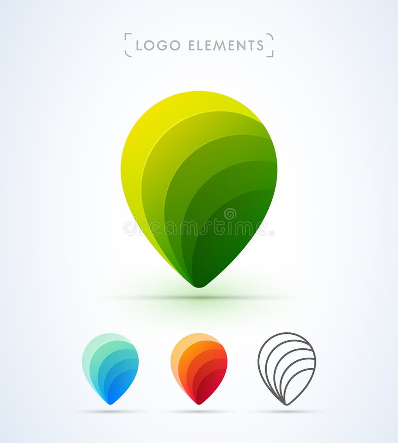 Ic?ne De Vecteur De Calibre De Logo D'indicateur Illustration de ...