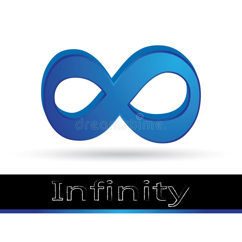 Logo d'infini illustration stock. Illustration du élément - 32170679