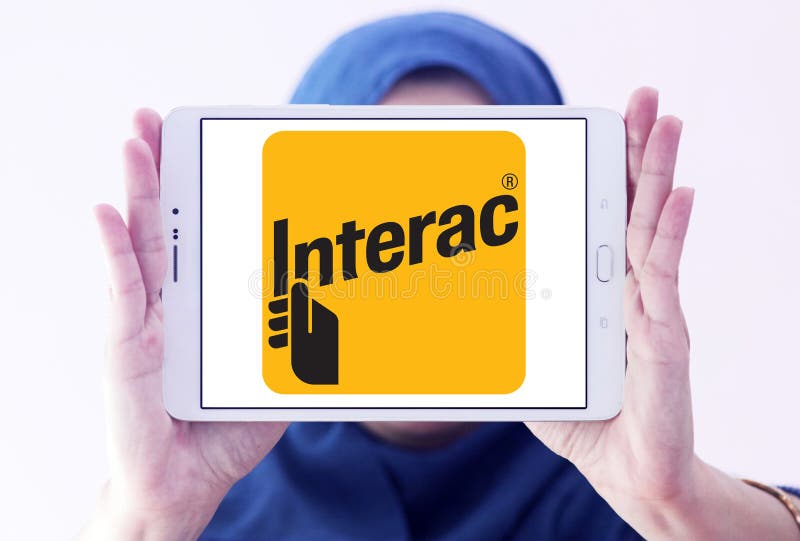 Logo d'Interac Corporation image stock éditorial. Image du éditorial ...