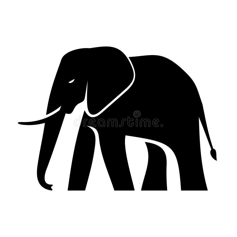 Logo d'?l?phant illustration de vecteur. Illustration du afrique ...