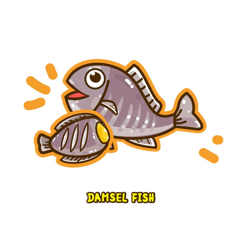 Damsel Fish Stock Illustrations – 149 Damsel Fish Stock Illustrations ...