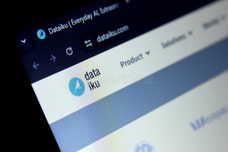 Dataiku AI Machine Intelligence Logo Editorial Stock Image - Image of ...