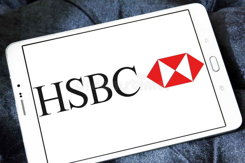 Logo de banque de HSBC image stock éditorial. Image du graphismes ...