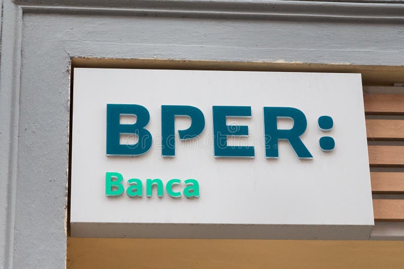Logo De Bper Banca Sur Le Bureau De Banque De Bper Banca Image ...