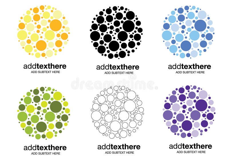 Logo de bulle illustration de vecteur. Illustration du pourpré - 20250498