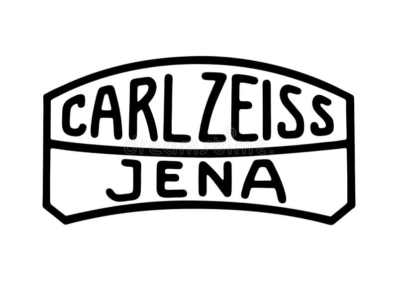 Logo de Carl Zeiss Jena foto editorial. Ilustración de vector - 160834911