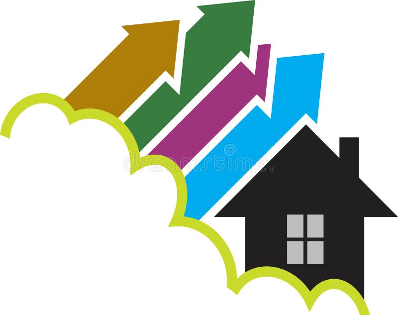 Logo de Chambre illustration de vecteur. Illustration du maison - 13546411