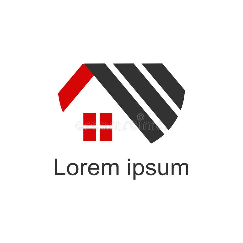 Logo De Chambre Conception Moderne Illustration Illustration de Vecteur ...