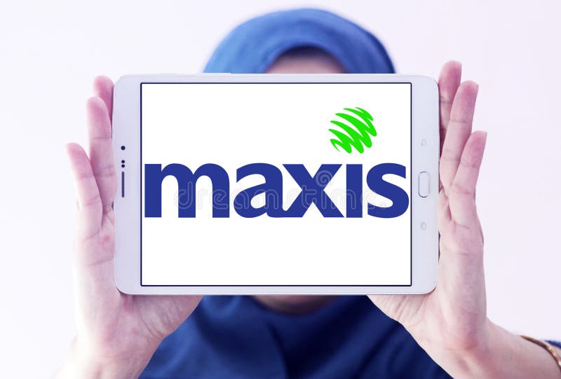 Logo De Communications De Maxis Photo stock éditorial - Image of mobile ...
