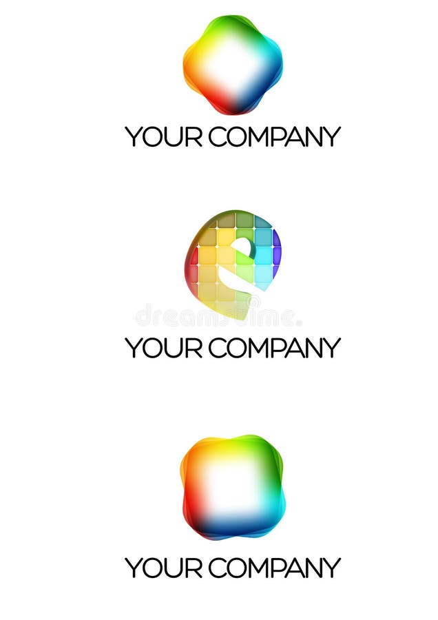 Logo de compagnie illustration de vecteur. Illustration du couleur ...