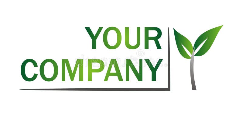 Logo de compagnie votre illustration de vecteur. Illustration du ...