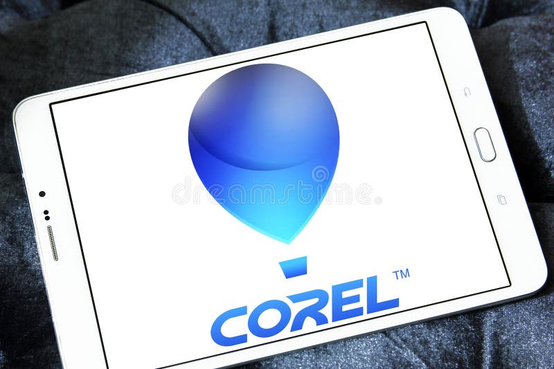 Logo de Corel Corporation image stock éditorial. Image du signe - 101694764