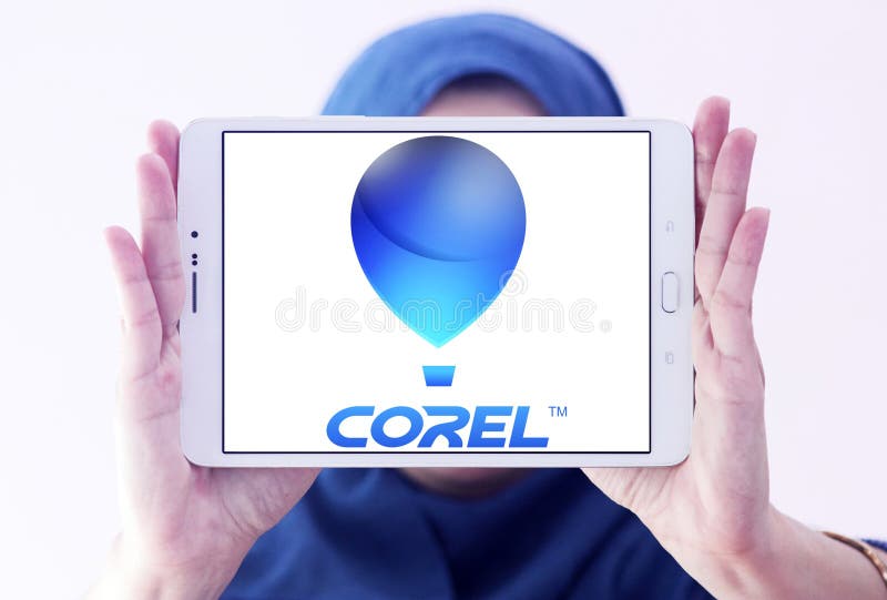 Logo de Corel Corporation photographie éditorial. Image du calcul ...