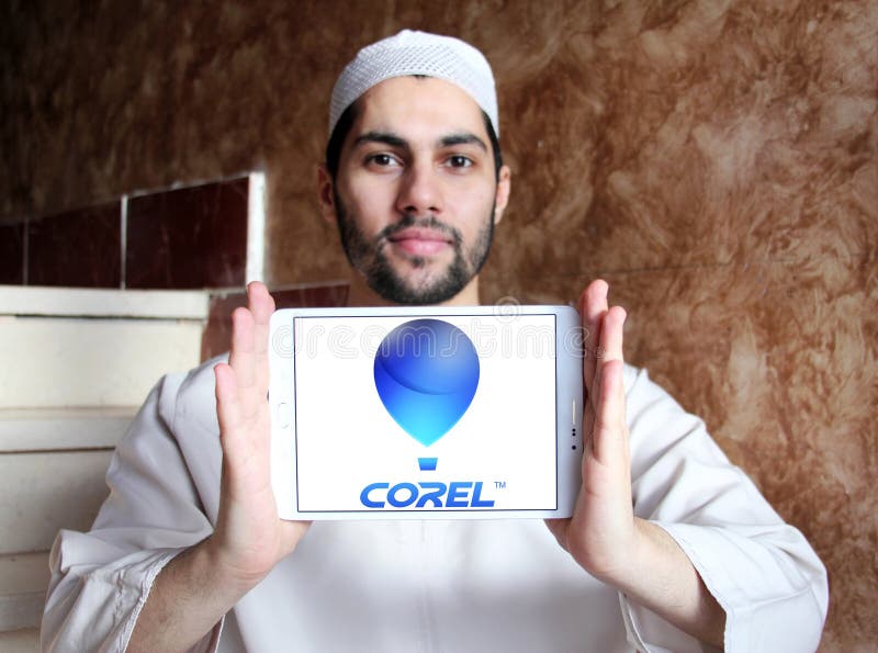 Logo de Corel Corporation photographie éditorial. Image du calcul ...